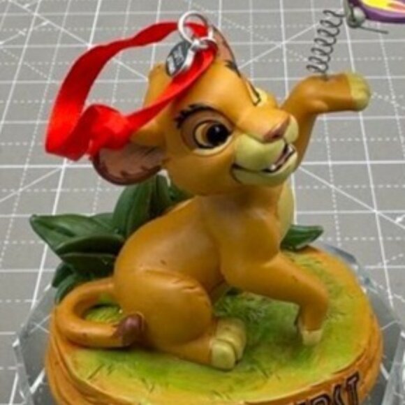 Disney | Accents | Lion King Disney 27 Simba Ornament With Moving ...